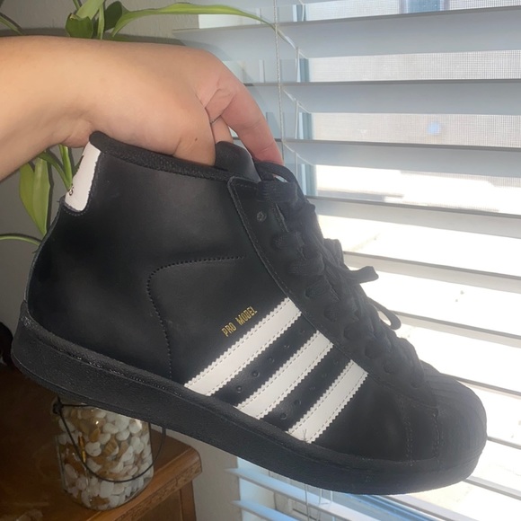 adidas | Shoes | Adidas High Top Pro Model | Poshmark